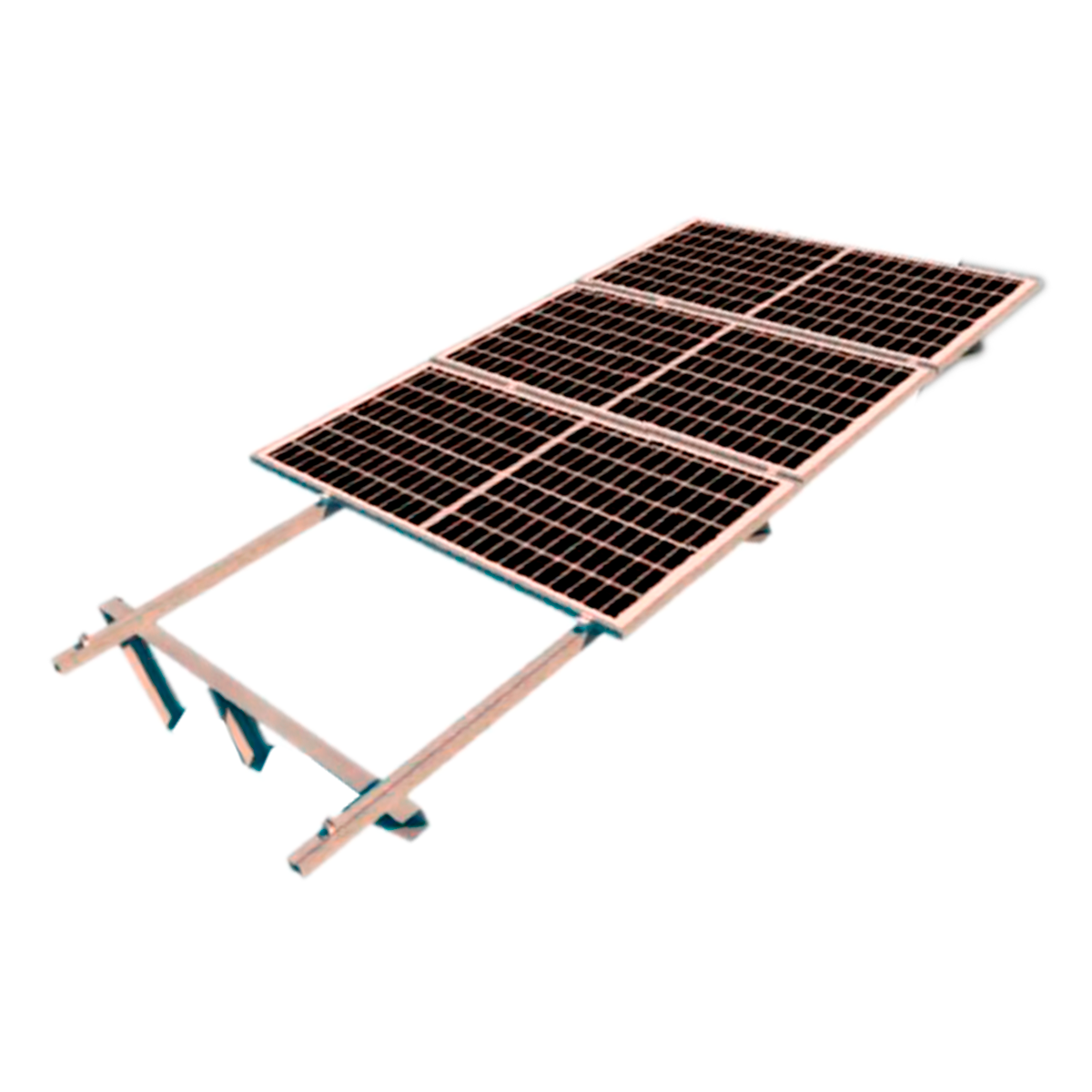 Estructura para Panel Solar de Triángulo sin base - Distribucion Solar
